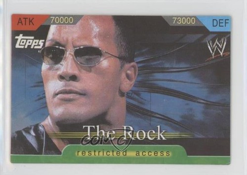 2006 Topps WWE Insider Restricted Access Game Cards The Rock | eBay