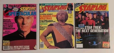 Starlog Magazine #124 #138 1987 Star Trek Next Generation StarLog ...