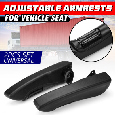 For Car RV Van Trunk Pair Universal Seat Armrest Kit Adjustable Arm ...