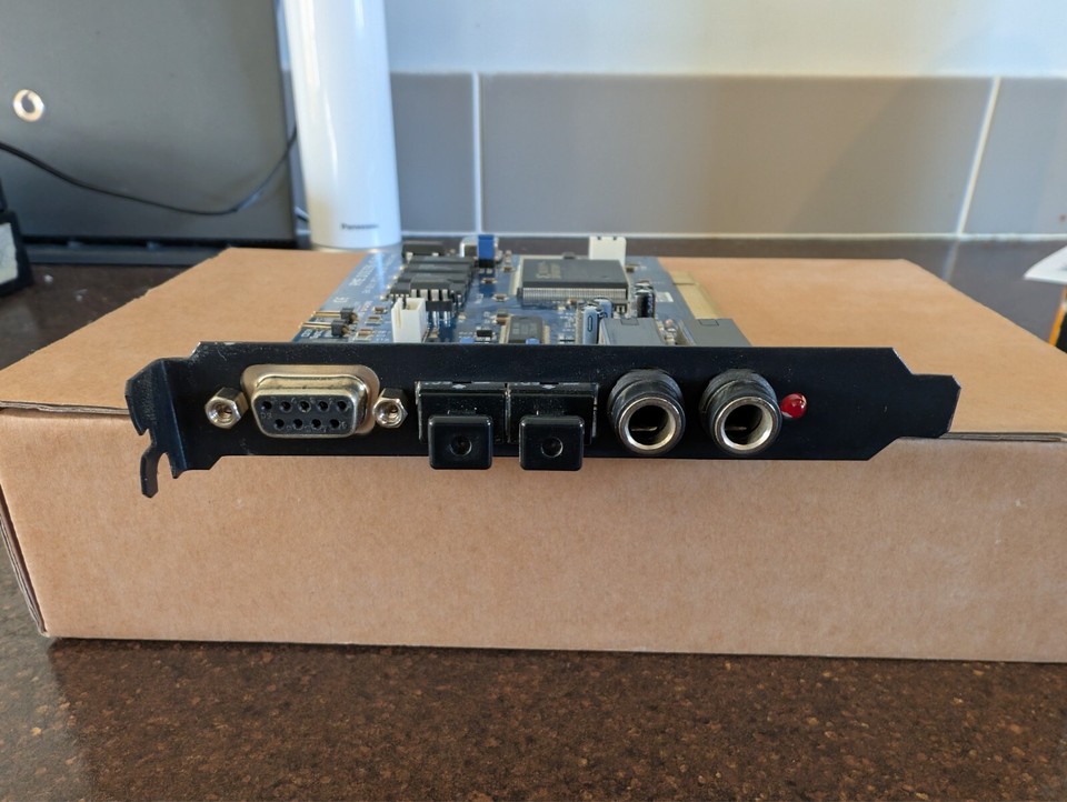 Digi 96/8 pad 24bit/192kHz PCI Soundcard with AES & XLR Breakout ...