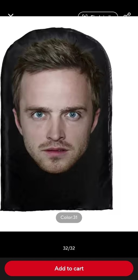 NeW Seethru FACE Mask JESSE PINKMAN BREAKING BAD Breathable Halloween ...