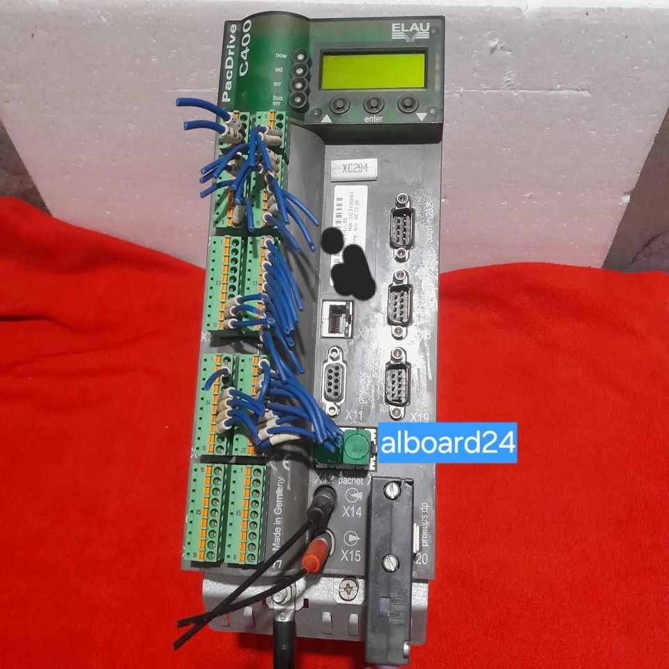 Schneider ELAU C400/10/1/1/1/00 PacDrive C400 C4001011100 SW: 00.- Free ...