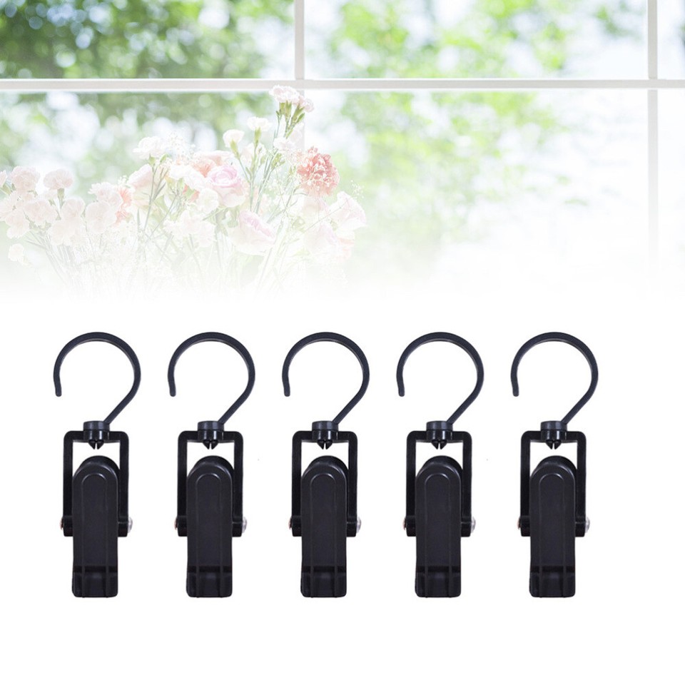 Clever Swivel Clips Coat Hooks 360 Degree Rotatable Hooks Plastic Hooks ...