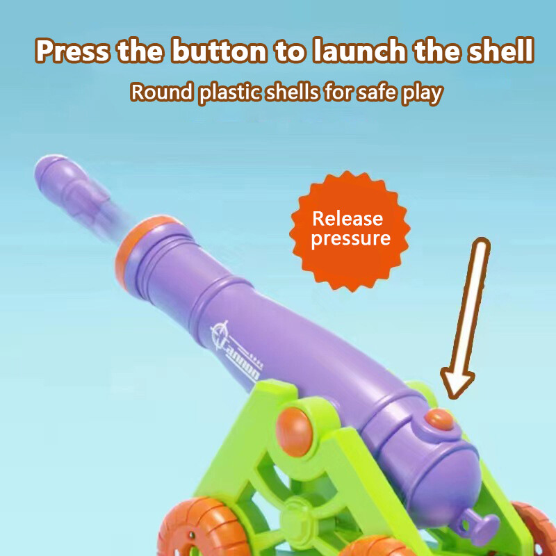 Mini Artillery Kids Toy Gun Decompression Toy Turnip Knife Carrot ...
