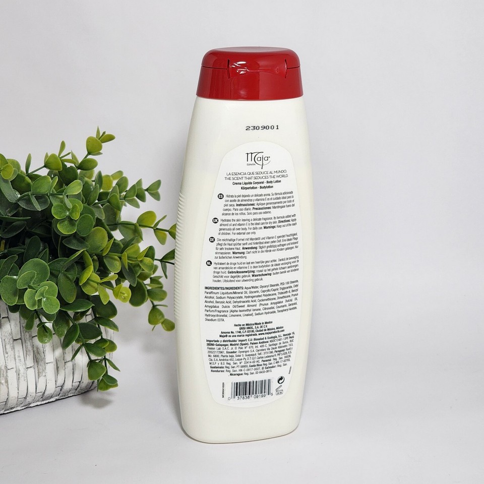 Maja Body Lotion with Almond Extract & Vitamin E for Dry Skin 13.5 fl ...