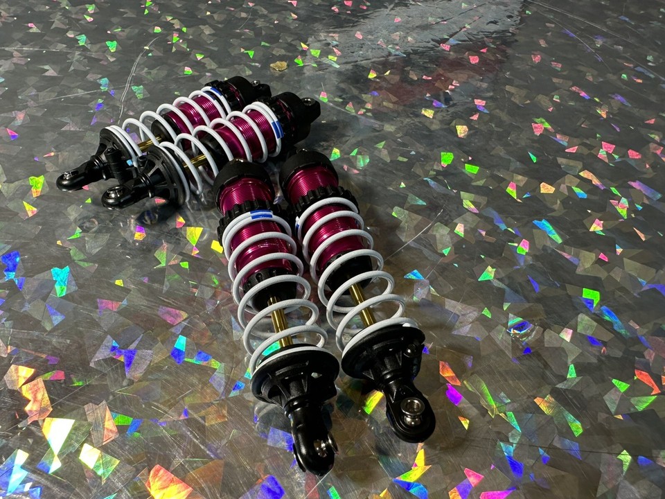 Traxxas Slash MODIFIED GTR Shocks Front Rear Springs Set 2wd MUDBOSS ...