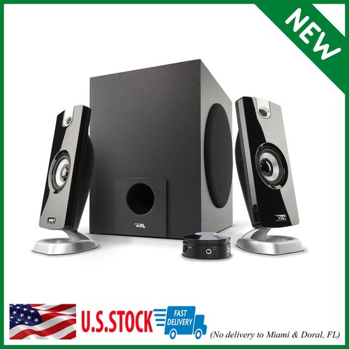 Laptop Computer Pc Speaker System 2.1 Subwoofer Desktop Gaming Surround ...