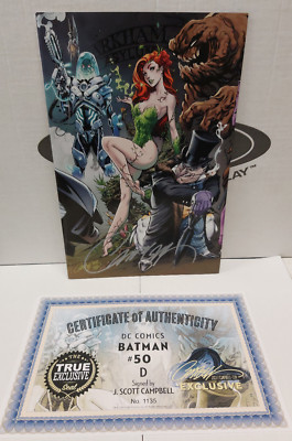 Batman #50 Cover D DC 2018 SIGNED BY J. SCOTT CAMPBELL | eBay