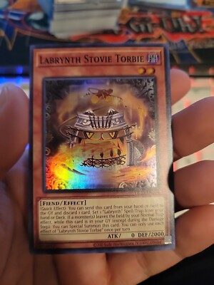 Yugioh Labrynth Stovie Torbie - Super Rare OP23-EN004 - Unlimited Mint ...