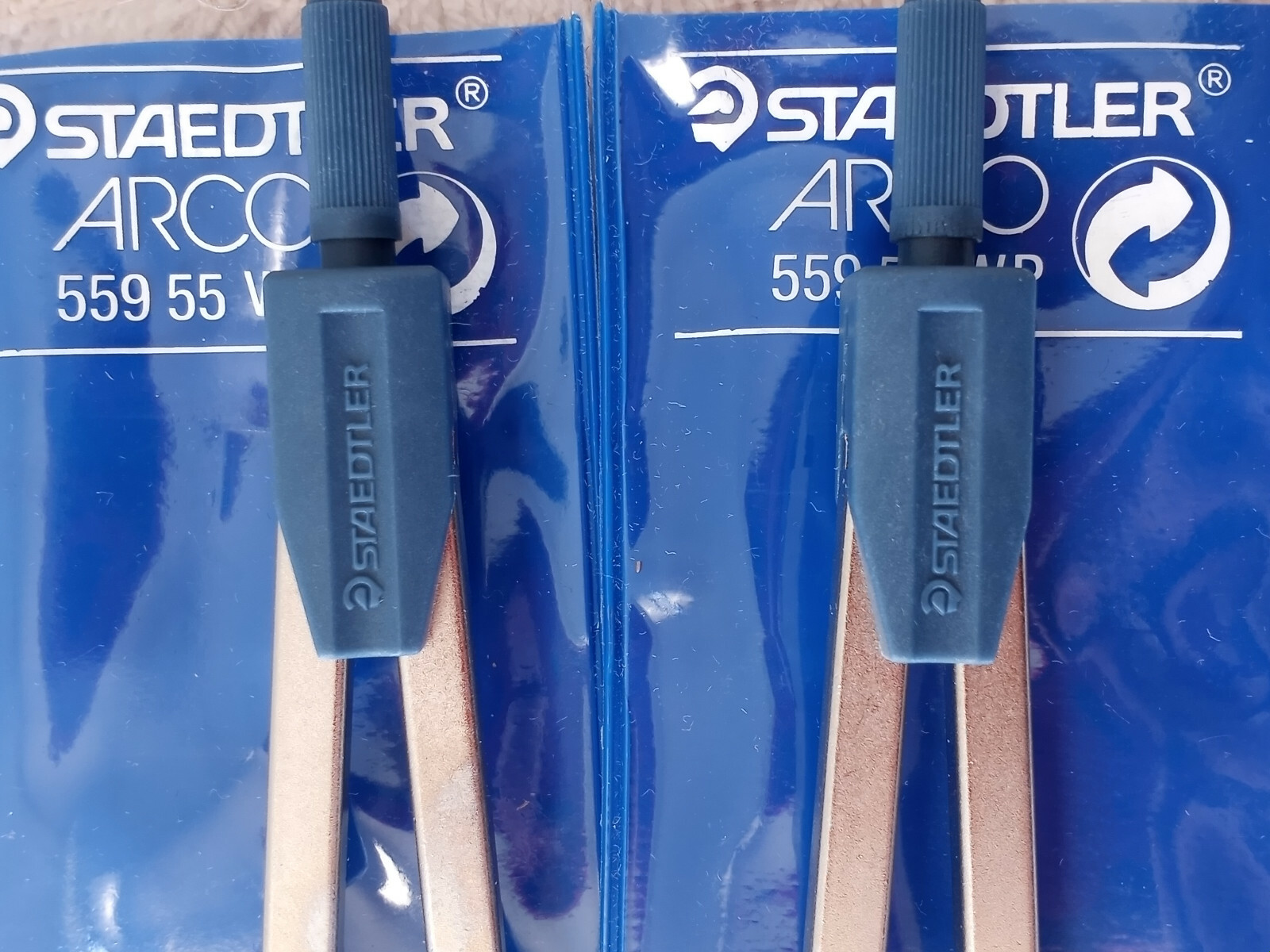 1 Pair(2) Staedtler Compass 559 55 WP Precision Metal Drafting tool* | eBay