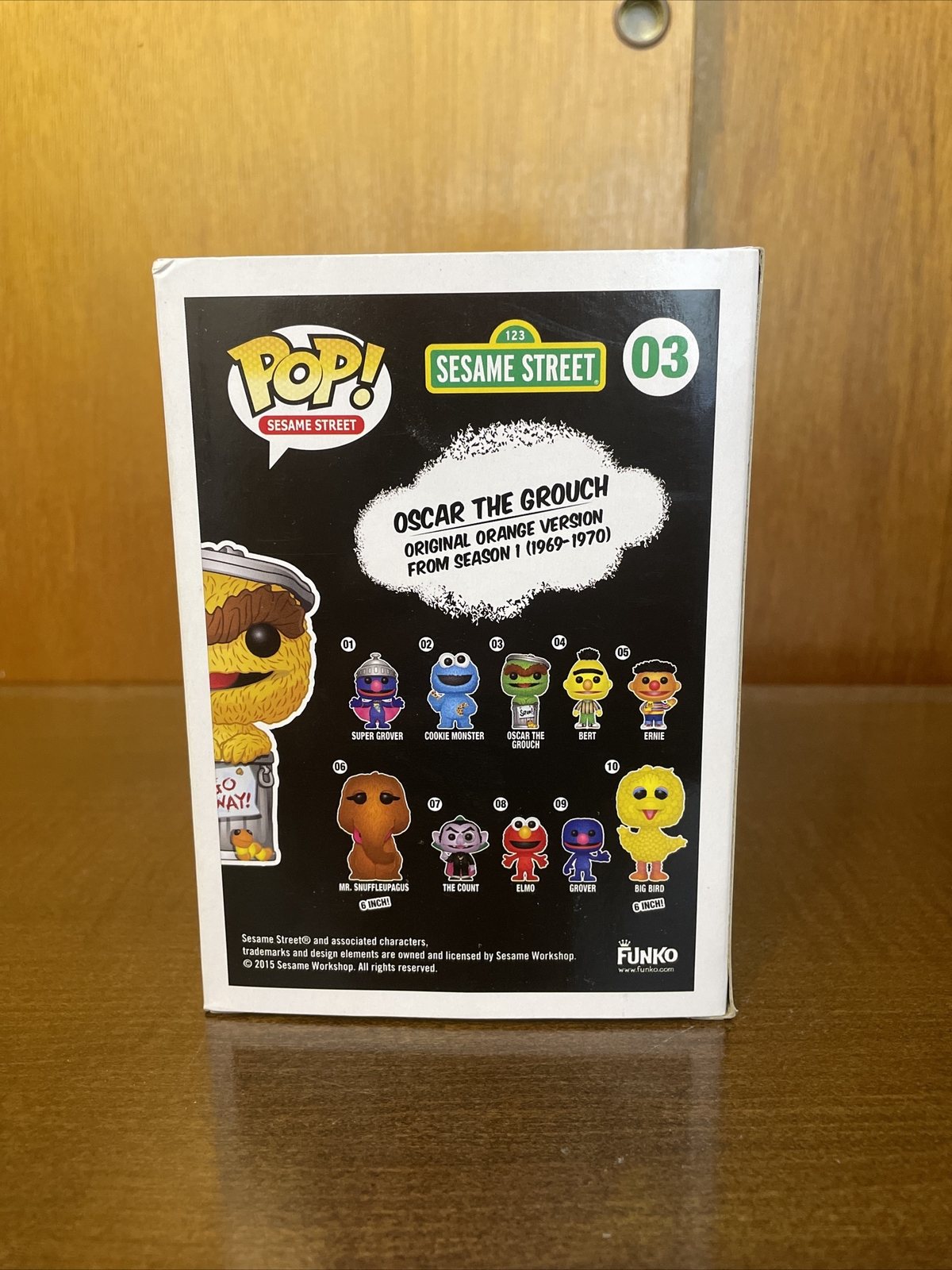 Funko Pop! Vinyl: Sesame Street - Oscar the Grouch - (Orange ...