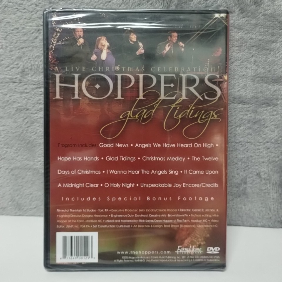 The Hoppers - Glad Tidings (DVD, 2005) New/Sealed 811649001293 | eBay