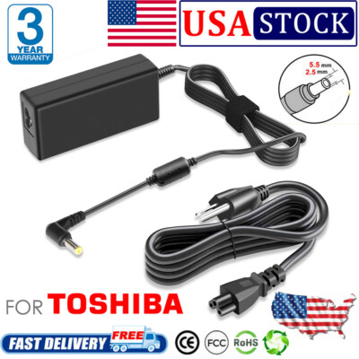 AC Adapter Charger Power Cord for Toshiba Satellite c55-b5299 c75d ...