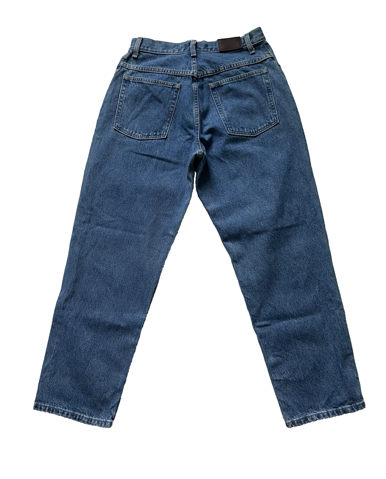 L.L. Bean Double L Women's Relaxed Fix Blue Jeans 10P 28x28m Medium ...