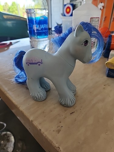 Vintage My Little Pony G1 1987 Big Brother Ponies Truck Boy MLP 4 Speed ...