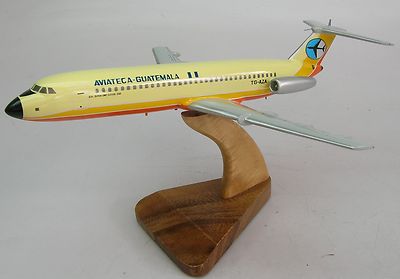 BAC-111 Aviateca Guatemala BAC1-11 Airplane Wood Model Free Shipping ...