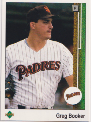 1989 Upper Deck #641 Greg Booker San Diego Padres | eBay