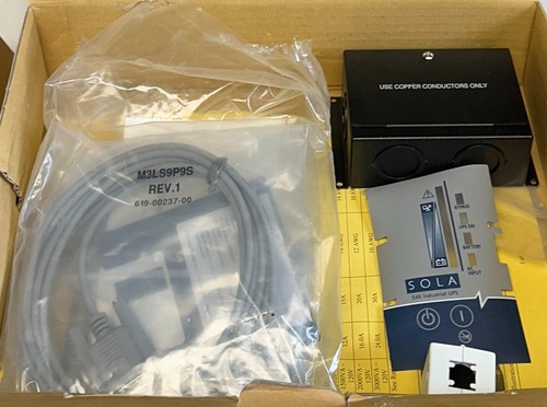 NEW EMERSON SOLA S4K2U-3000 / S4K2U3000 S4K INDUSTRIAL UPS CONVERSION ...
