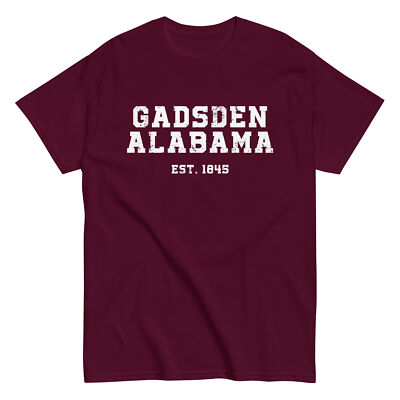 GADSDEN Shirt al alabama home state town city pride retro gift present ...