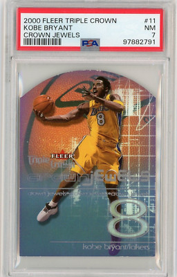 2000-01 Fleer Triple Crown KOBE BRYANT Crown Jewels - PSA 7 | eBay