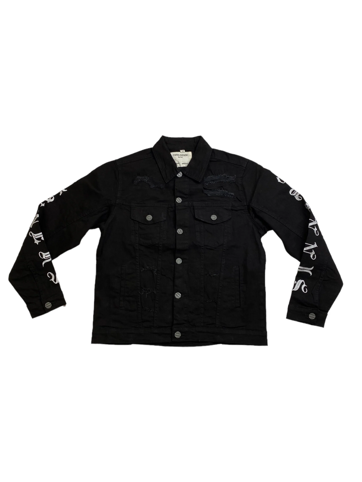 Men FWRD DENIM & CO. Saints X Sinners Denim Jacket | eBay