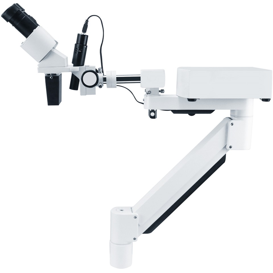 Dental Surgical LED Stereo Microscope Root Canal Microscope with Cart ...