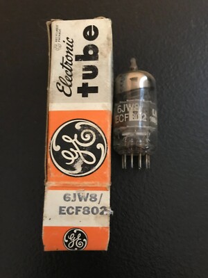 Vintage NOS GE Vacuum Tube 6JW8/ECF802 | eBay