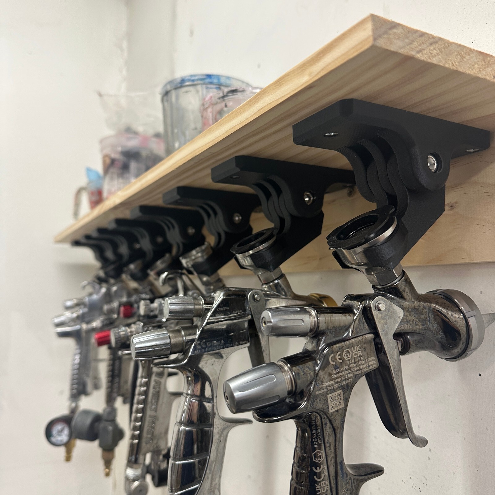 Paint Spray Gun Holder for 3M™ PPS™ Adaptor Fittings (2-Pack) | eBay