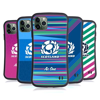 OFFICIAL SCOTLAND RUGBY GRAPHICS HYBRID CASE FOR APPLE iPHONES PHONES ...