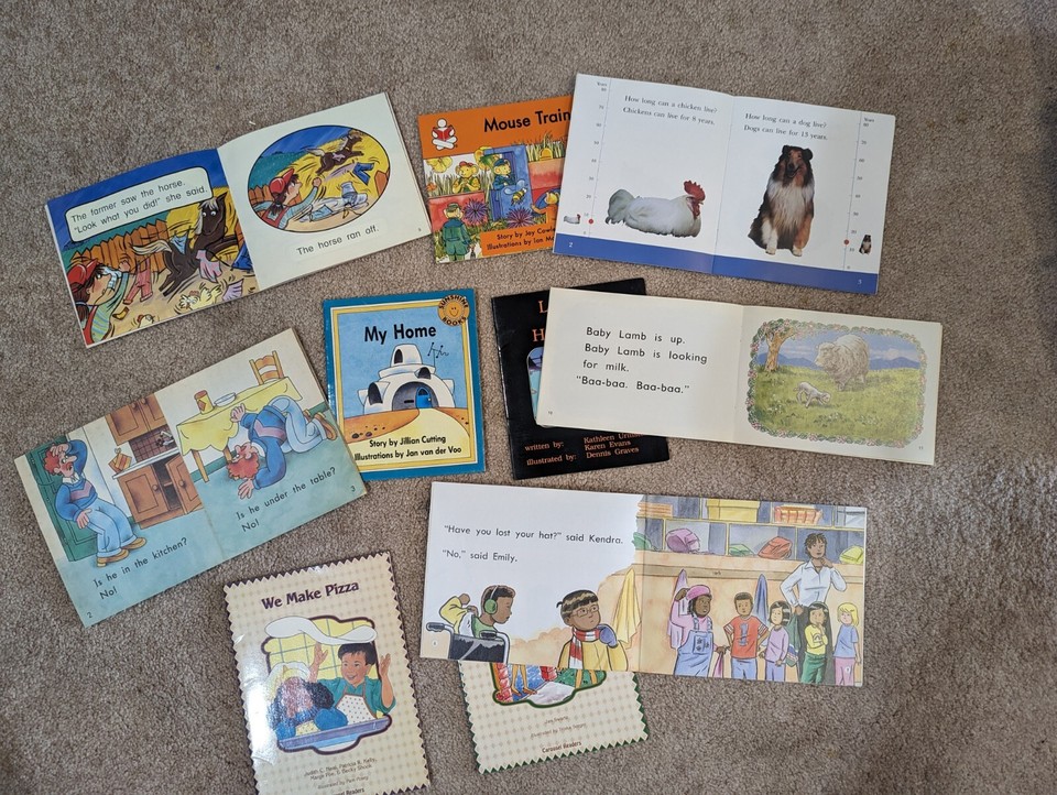 Beginning readers level C 3/4 kdg-early 1st grade. Set of 10 different ...