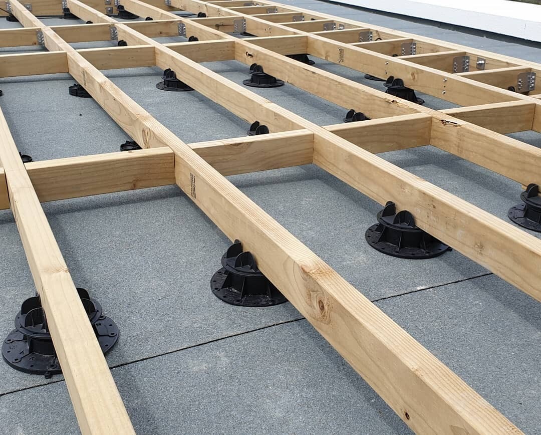 10pcs Heavy Duty Adjustable Decking Pedestal Riser for Timber 50mm-40mm ...