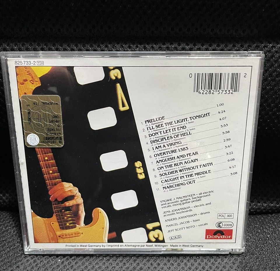 YNGWIE MALMSTEEN MARCHING OUT CD 1985 | eBay