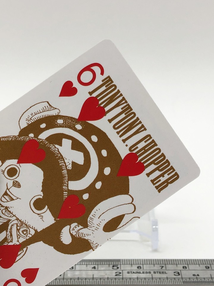Tony Tony Chopper One Piece Playing Cards 2016 Anime Japanese Hearts #6 ...