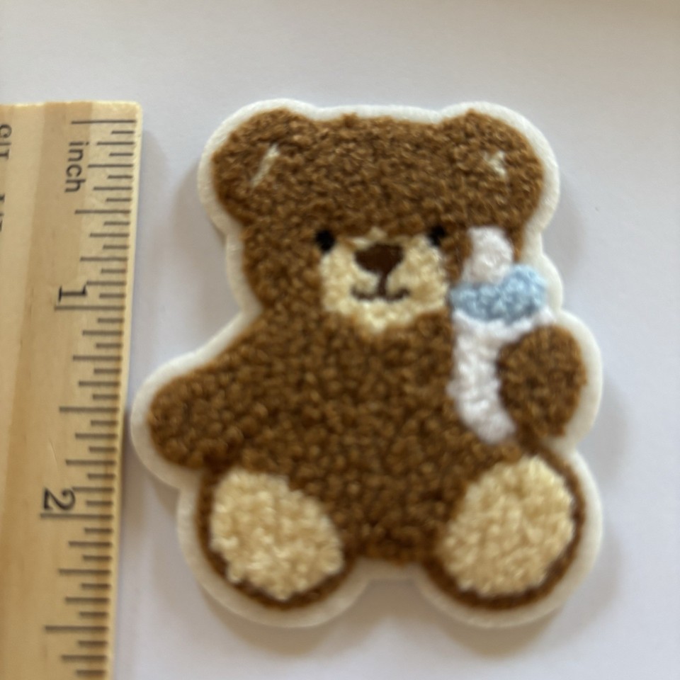TEDDY BEAR! SOO CUTE ! IRON ON PATCH + ONE FREE STICKER! | eBay