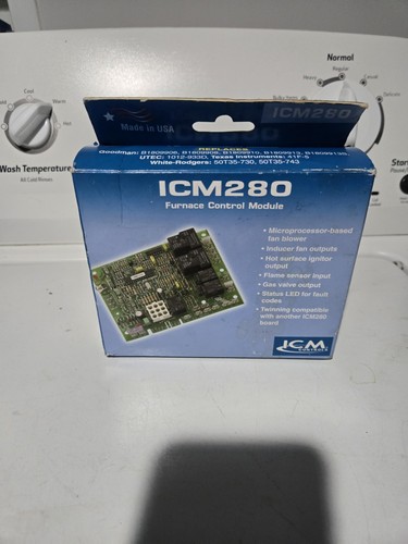 ICM CONTROLS ICM280 FURNACE CONTROL MODULE | eBay
