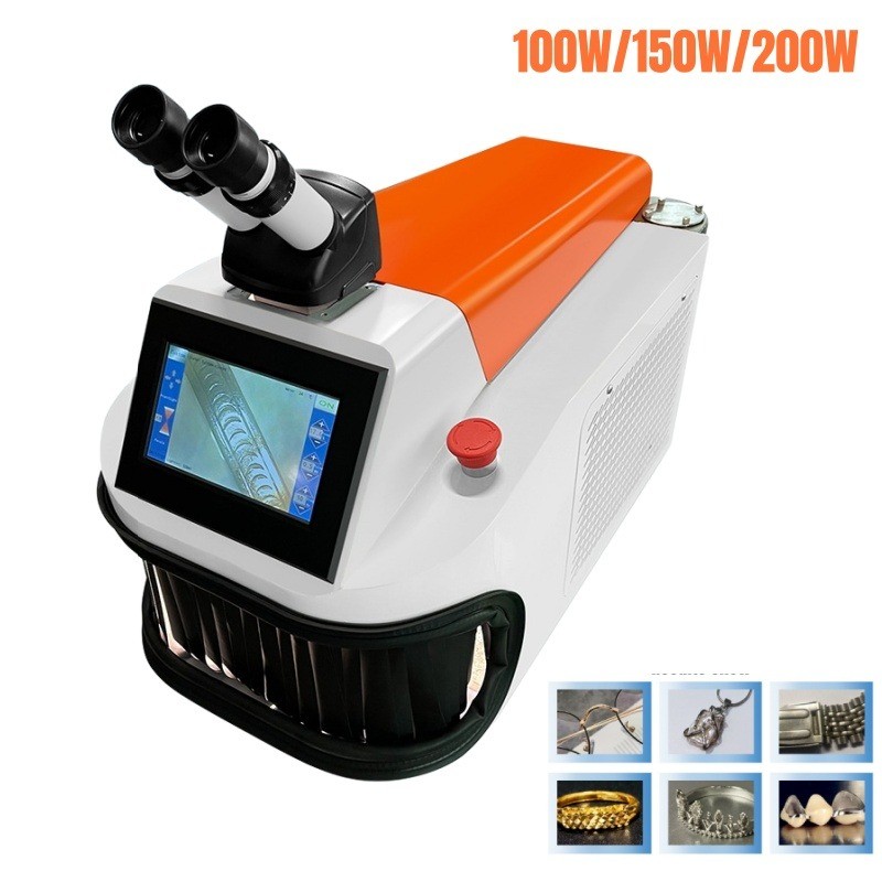 100W/150W/200W Jewelry Spot Welder Laser Welding Machine For Gold ...
