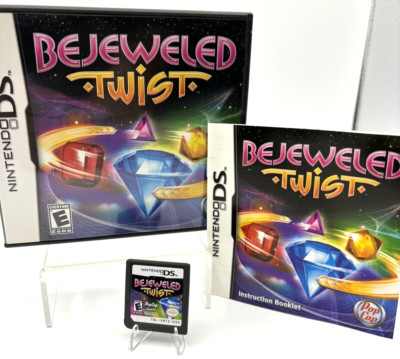 Bejeweled Twist (Nintendo DS, 2010) Authentic, Tested, Complete, and in ...