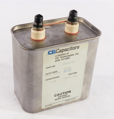 CSI Capacitors 3N860TN 5uF 2500 VAC Capacitor | eBay