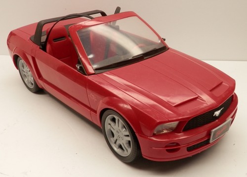 Barbie Ford Mustang GT Convertible Red c.2005 (Cracked Windshield) | eBay