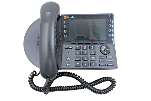 Shoretel IP485G VoIP 8-Line Color LCD Display Black Business Phone | eBay