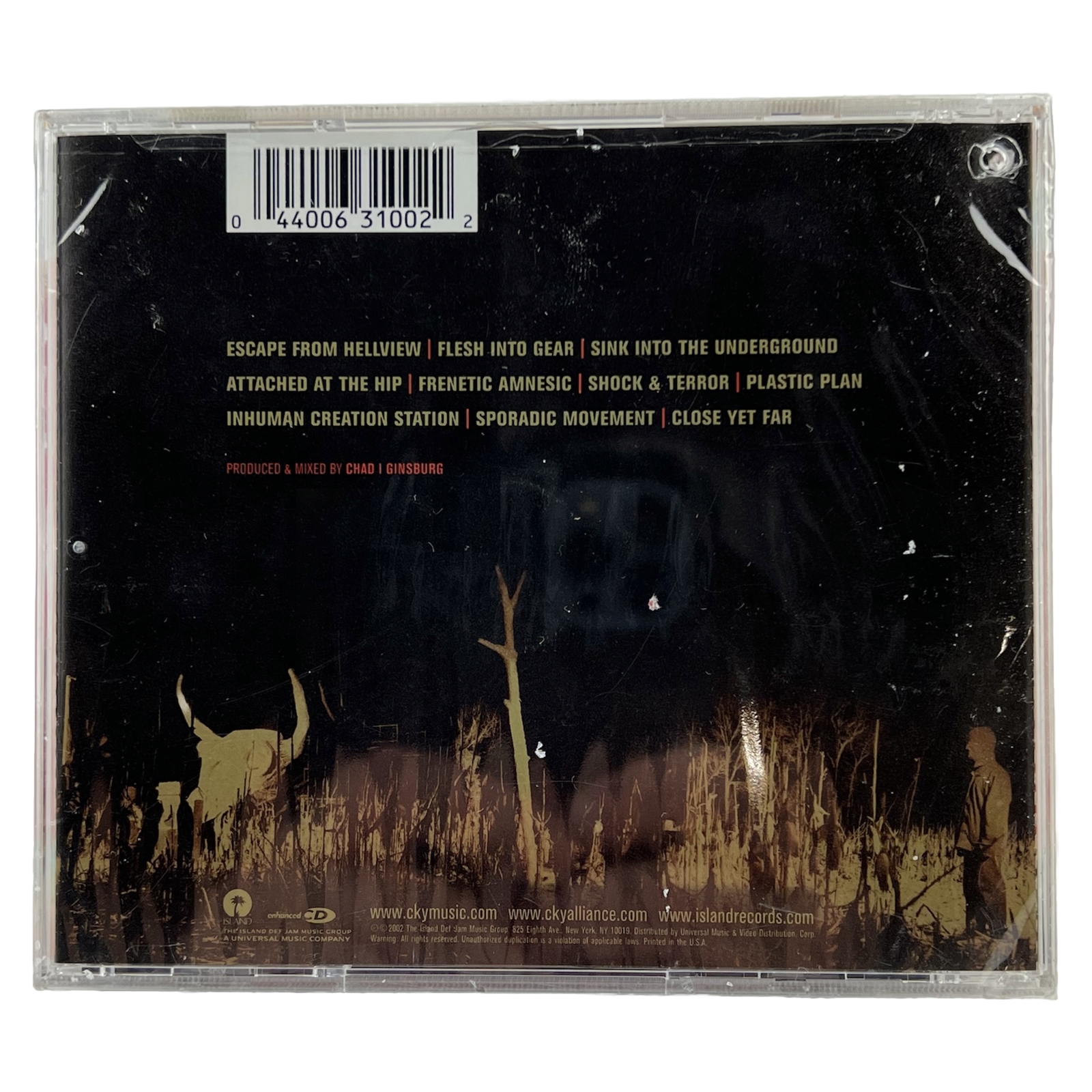 Infiltrate.Destory.Rebuild [PA] by CKY (CD, Sep-2002, Island (Label ...