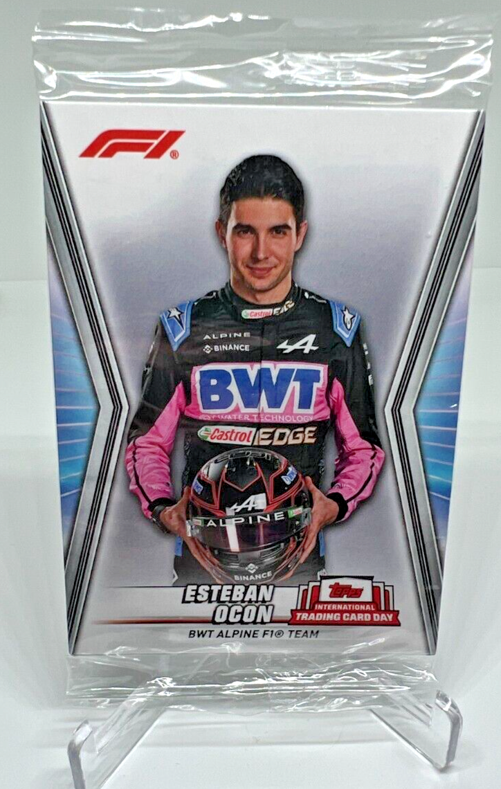 2023 Topps International Trading Card Day F1 Racing - ESTEBAN OCON ...