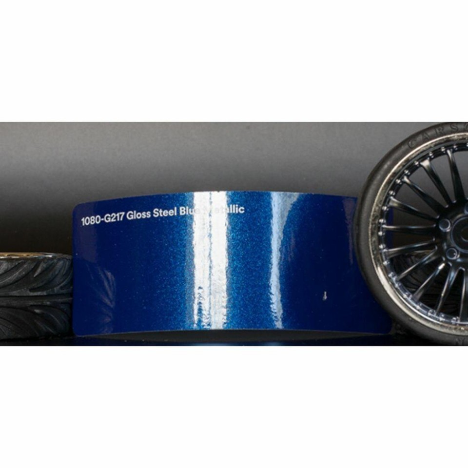 3M 2080 Scotchprint Gloss Deep Blue Metallic Vinyl Car Wrap Film | G217 ...