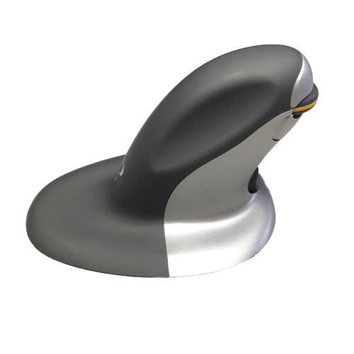 Penguin Posturite 9820103 Ergonomic Mouse Black Silver Tested Working ...
