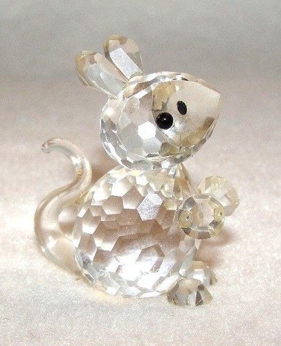 Asfour Crystal Mouse Figurine #653/17 - EUC | eBay