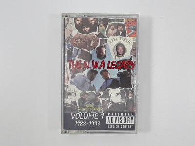 The NWA Legacy Volume 1 1988-1998 N.W.A Cassette Tape Rap Hip Hop ...