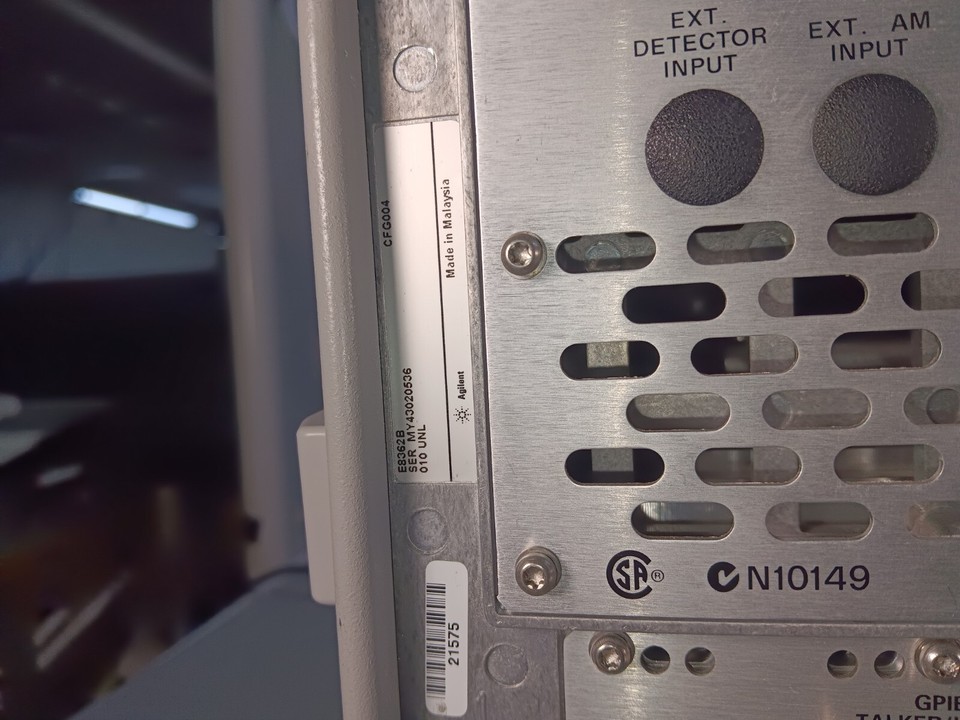 Agilent Keysight E8362B PNA Network Analyzer, 10MHz-20GHz 010, UNL ...