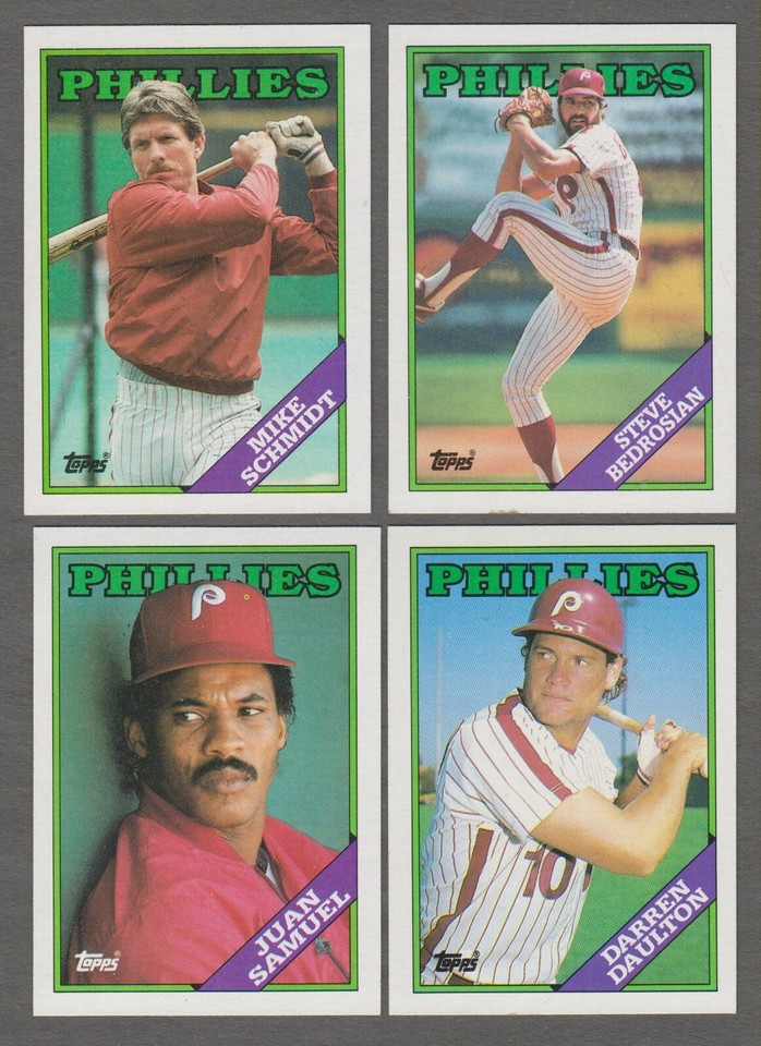 1980 to 2024 Topps Philadelphia Phillies Team Sets -- Pick Your Team ...