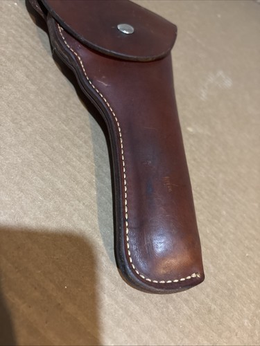 Vintage George Lawrence Brown Leather Flap Holster #14 502 | eBay