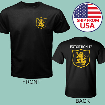 Seals Extortion 17 Gold Squadron Army Men's Black Size S-5XL | eBay